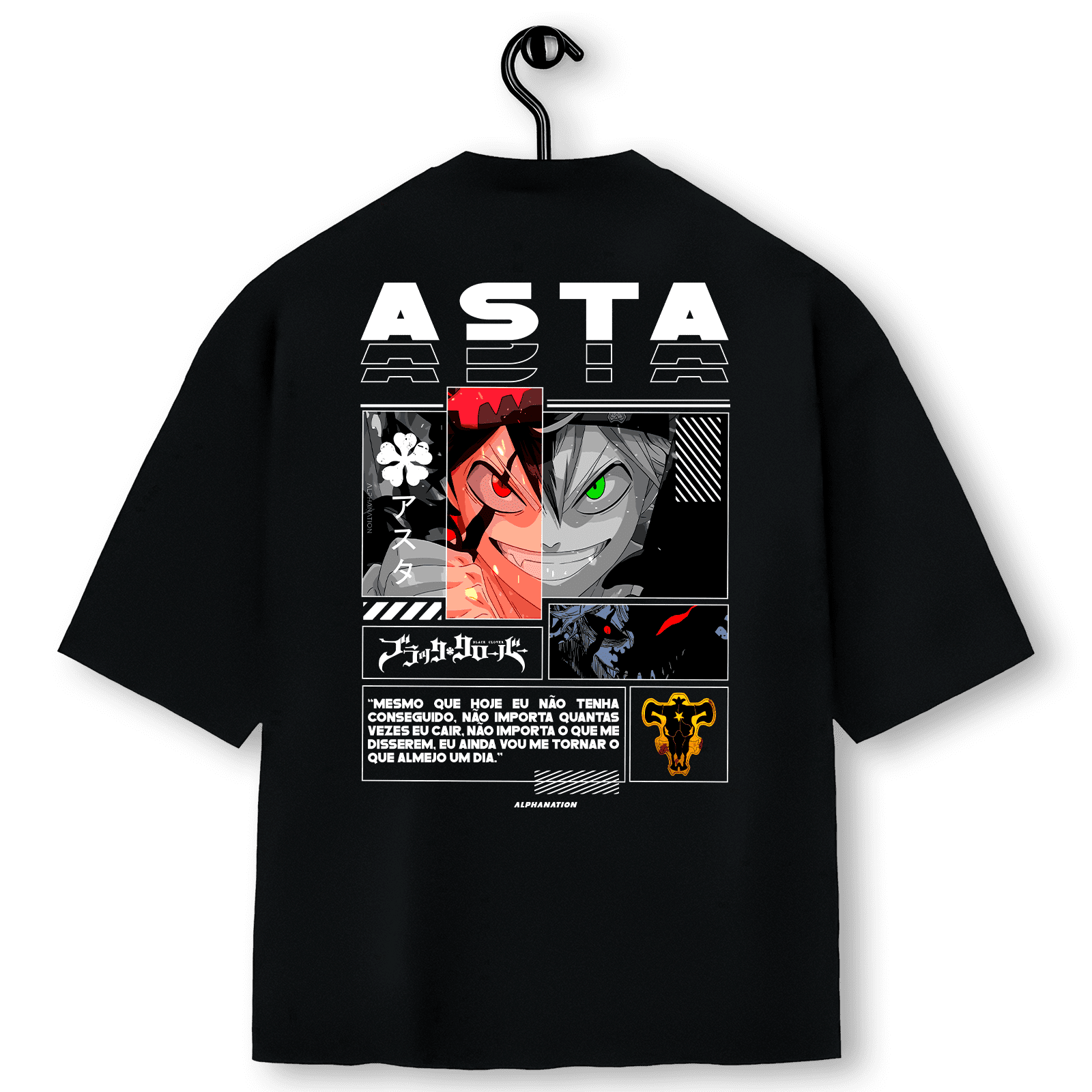 Super Oversized Alpha Back Premium | BLACK CLOVER - ASTA アスタ