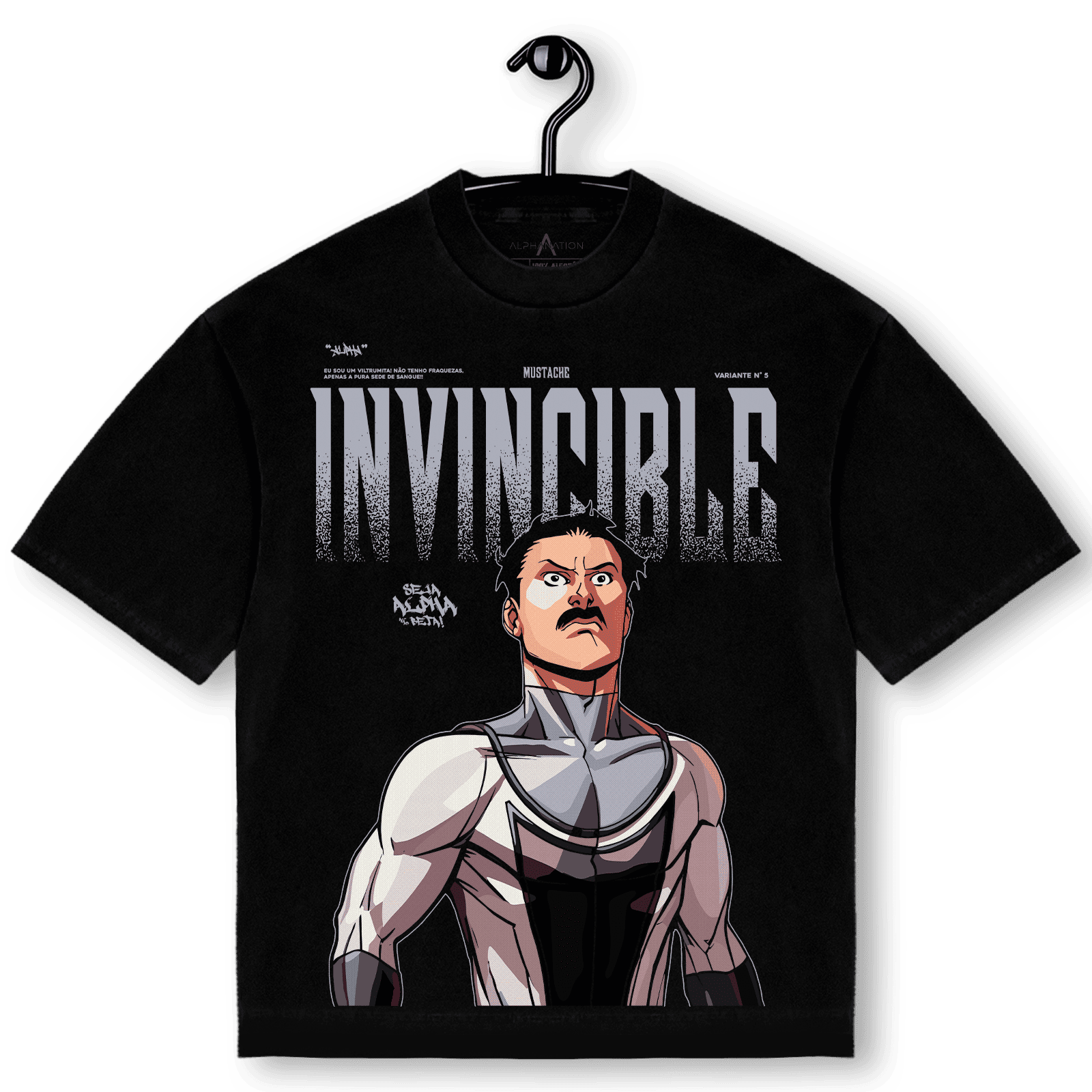 Heavy Oversized Boxy | MUSTACHE - MARK GRAYSON ⋔⏃⍀☍