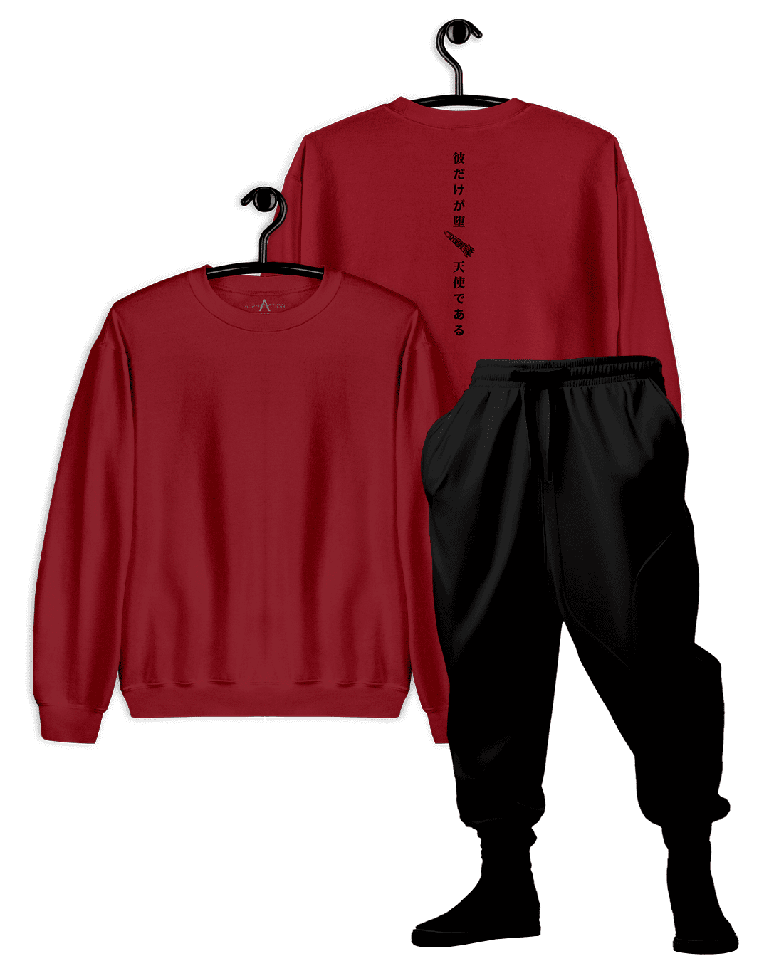 Crewneck Kit Minimal Premium | THE FALLEN - RYOMEN SUKUNA 両面宿儺